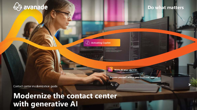 Modernizing service with Dynamics 365 | Avanade