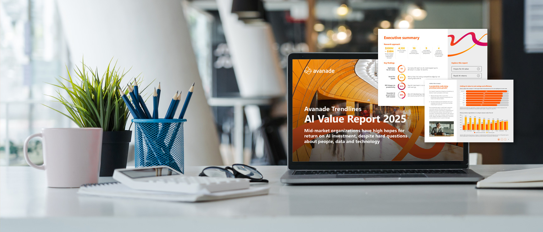 Avanade Trendlines: Relatório sobre o valor da IA 2025 | Avanade